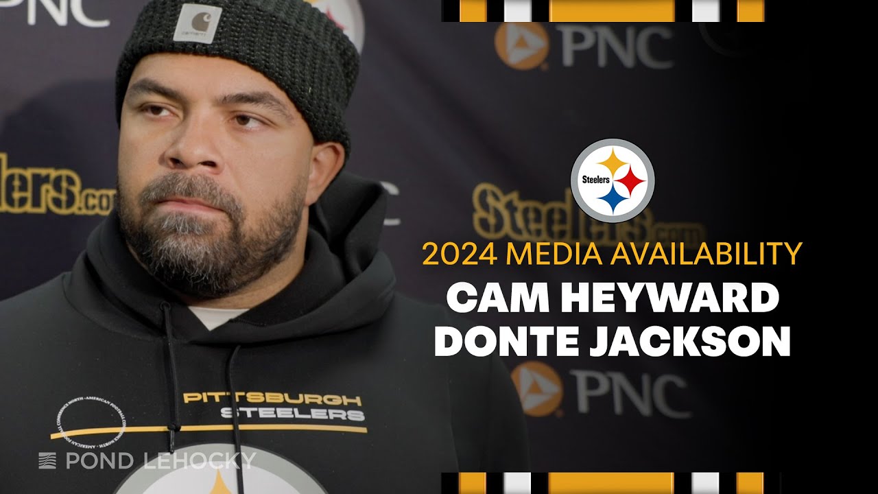 Cam Heyward, Donte Jackson Media Availability (Nov. 27) | Pittsburgh ...