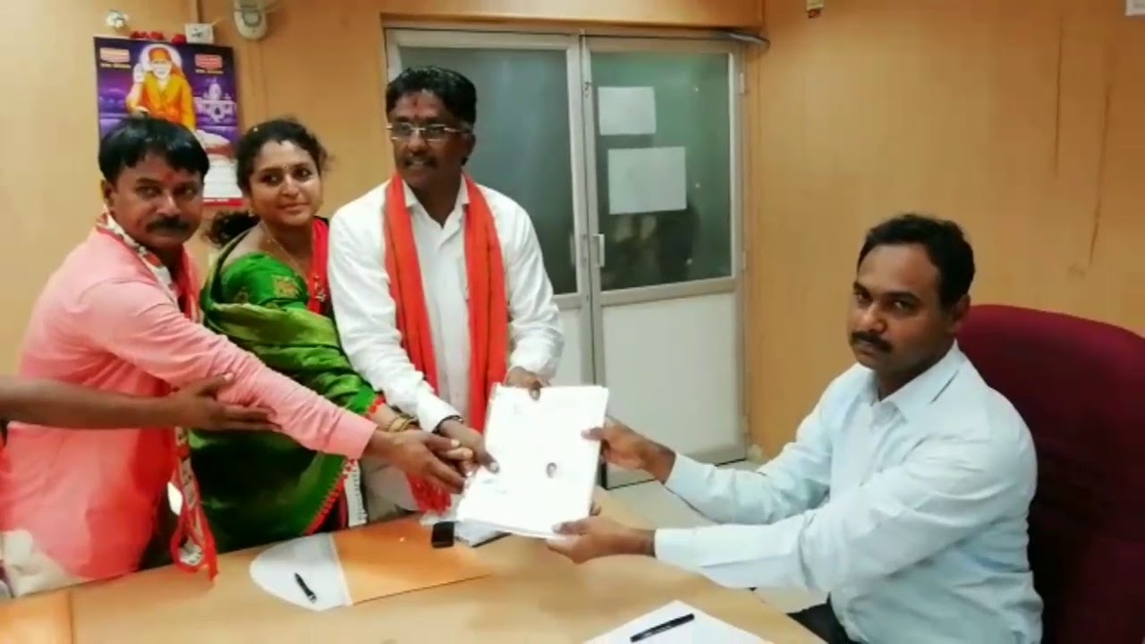 Sri. Nandish Reddy ji - Filing NOMINATION - 2018 Assembly Elections ...