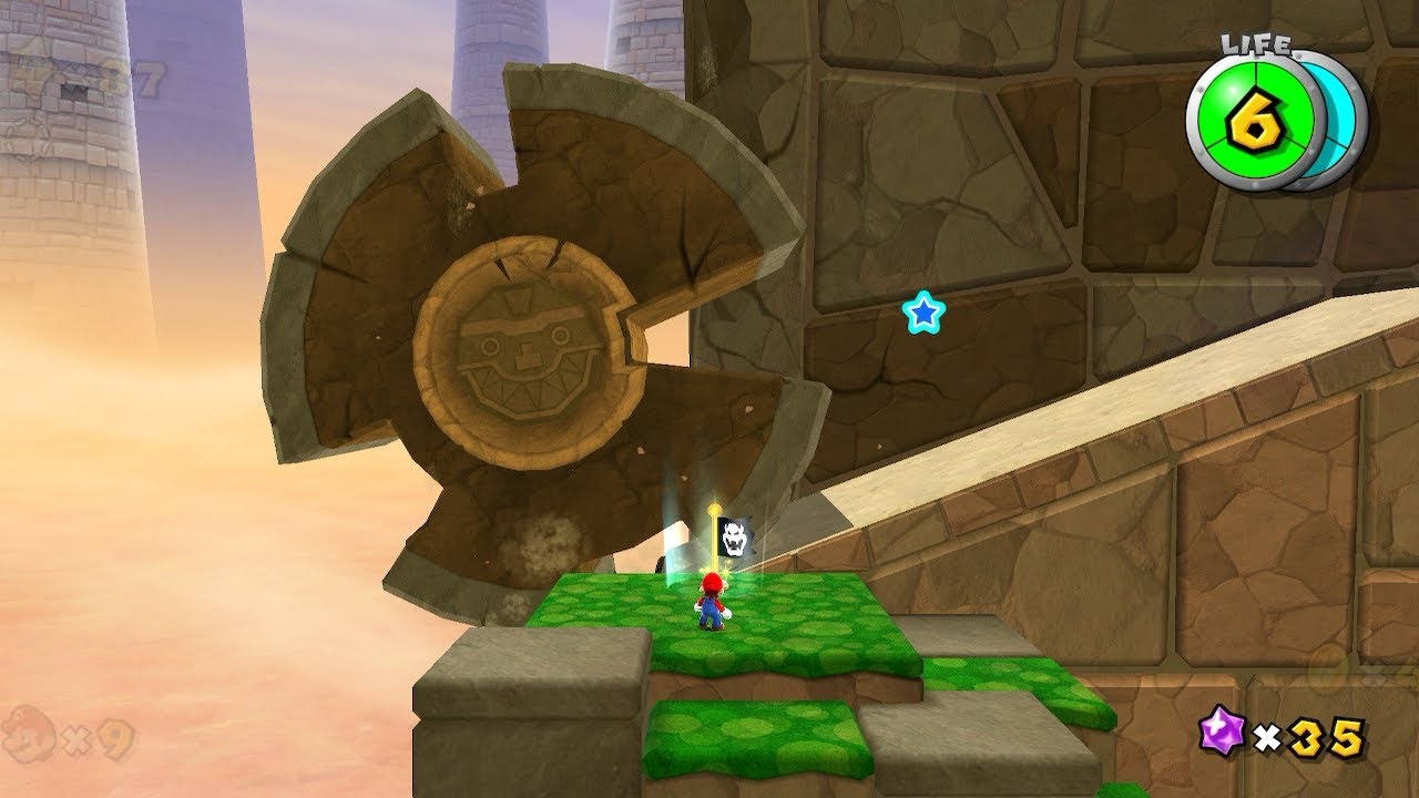 Super Mario Galaxy 2 Clockwork Ruins Galaxy (Switch) [100%] - YouTube