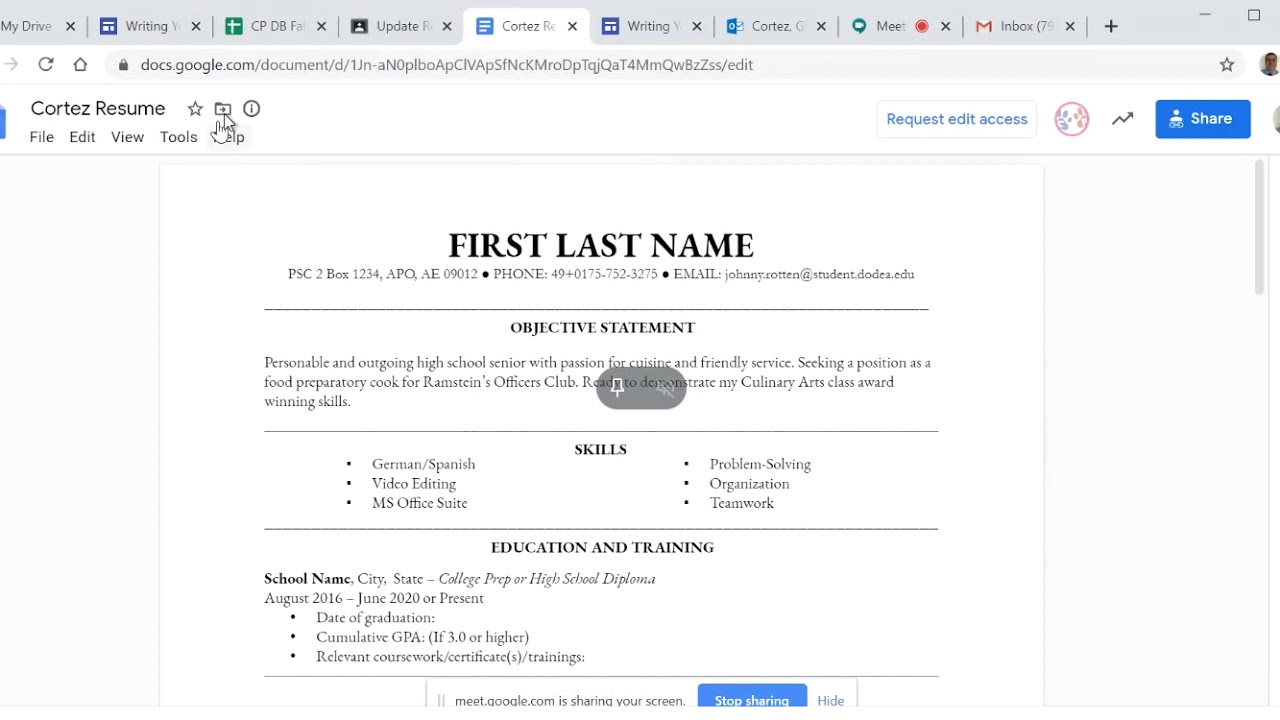 How to Move Your Submitted Files to Your Portfolio in Google Drive ...