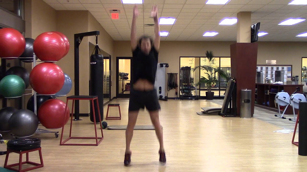 SQUAT JUMP EXERCISE: explosive: plyometric - YouTube