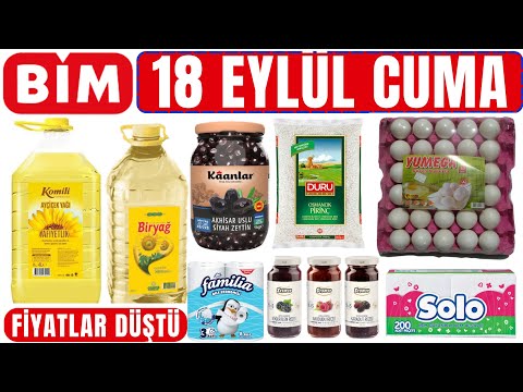 YARIN BAŞLIYOR 📍| BİM 18 EYLÜL 2026 GELECEK KATALOĞU | BİM BU HAFTA İNDİRİMLERİ #bim 