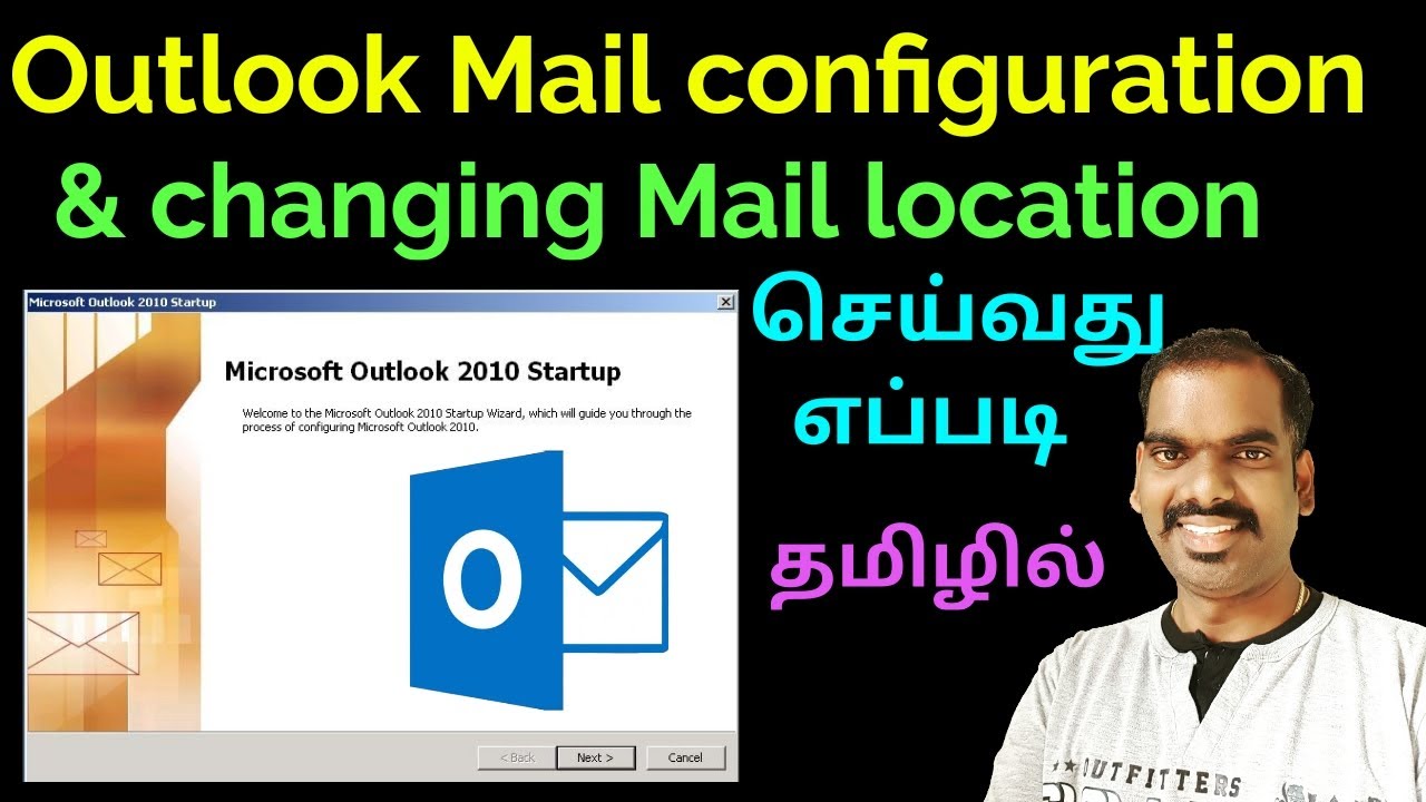 outlook mail configuration in Tamil | how to changing outlook mail ...
