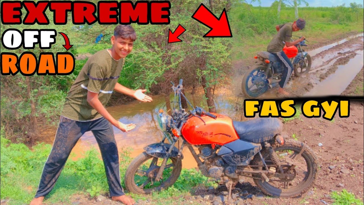 extreme off roading on modified bike 😱 ||off road gone wrong 🤯|| kawa h2r 2024 ️ - YouTube