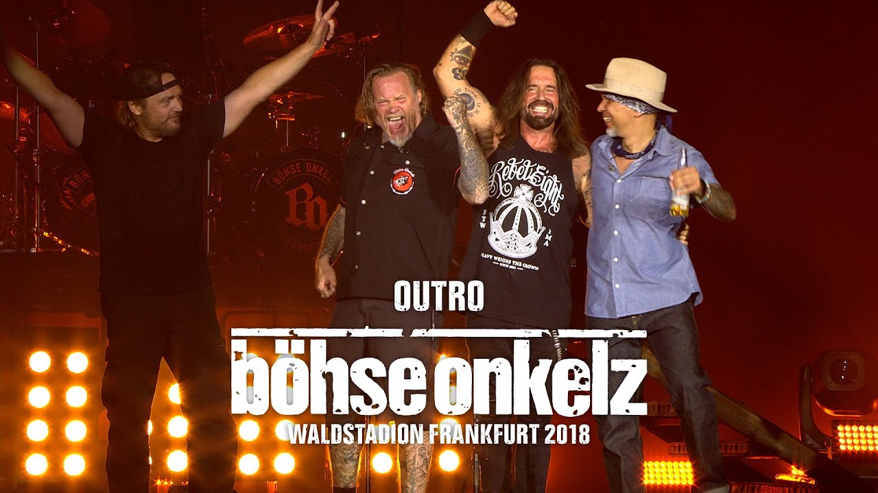 Böhse Onkelz - Outro (Waldstadion Frankfurt 2018) - YouTube