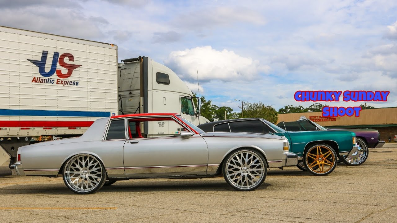 Chunky Sunday Photo shoot 4-23 17 in HD (donk, gbodys, box chevys, big ...