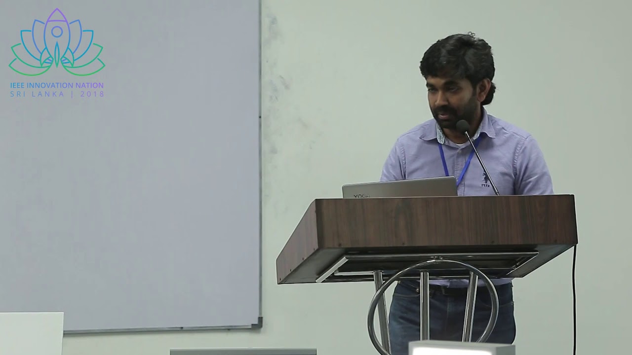 IEEE INSL 2018 Grand Finale - Thank you Speech by Mr. Subodha Charles ...