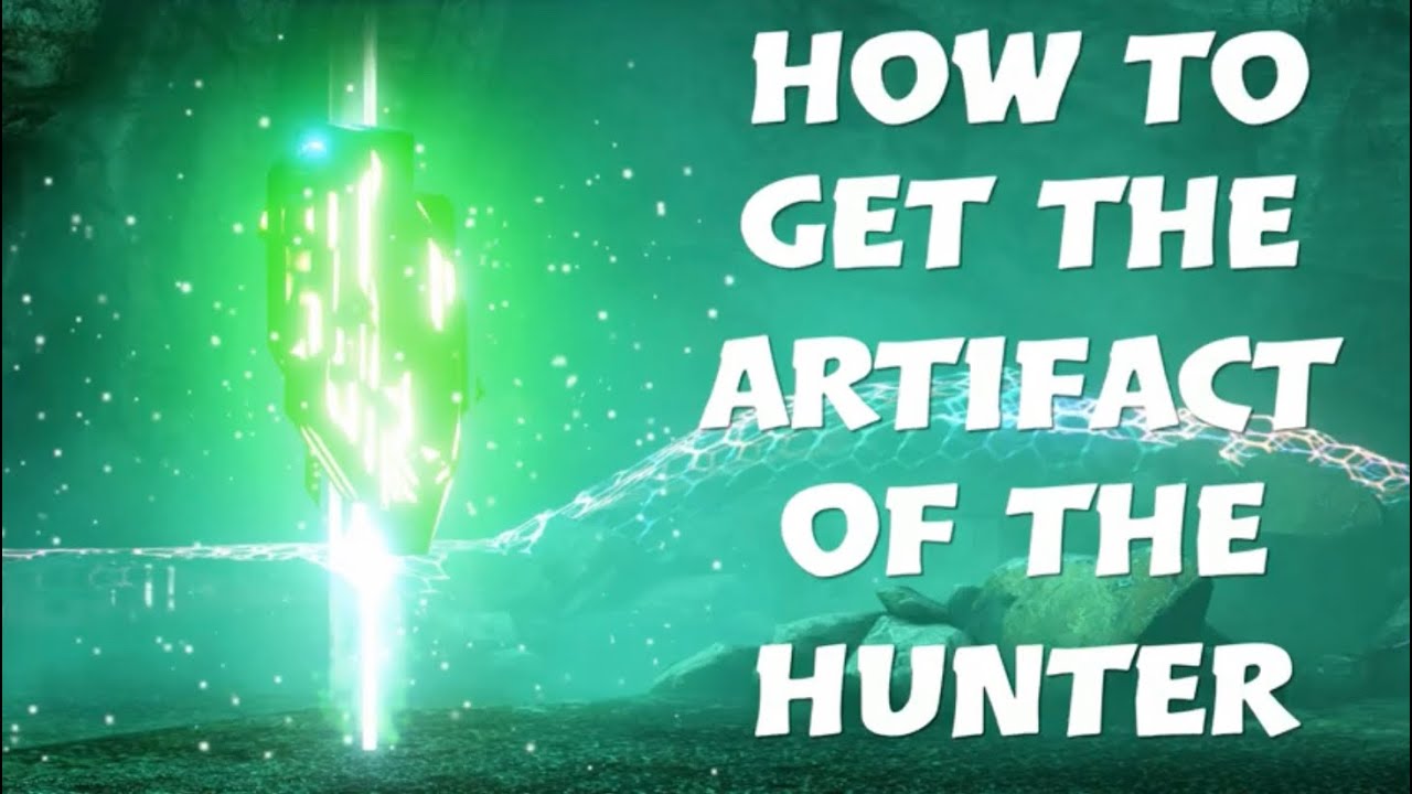 how to get the artifact of the hunter on the island - YouTube