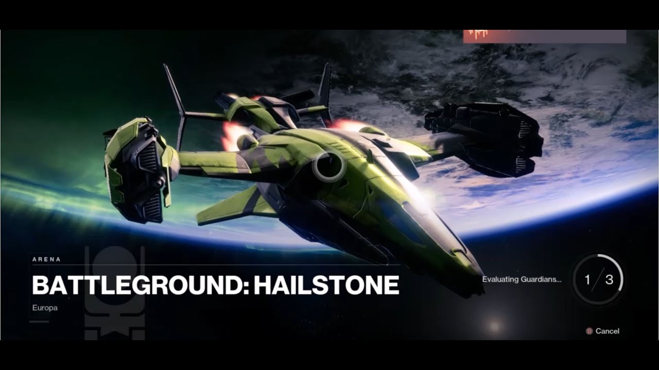 Destiny 2 Season Of The Chosen Arena Battleground The Hailstone - YouTube