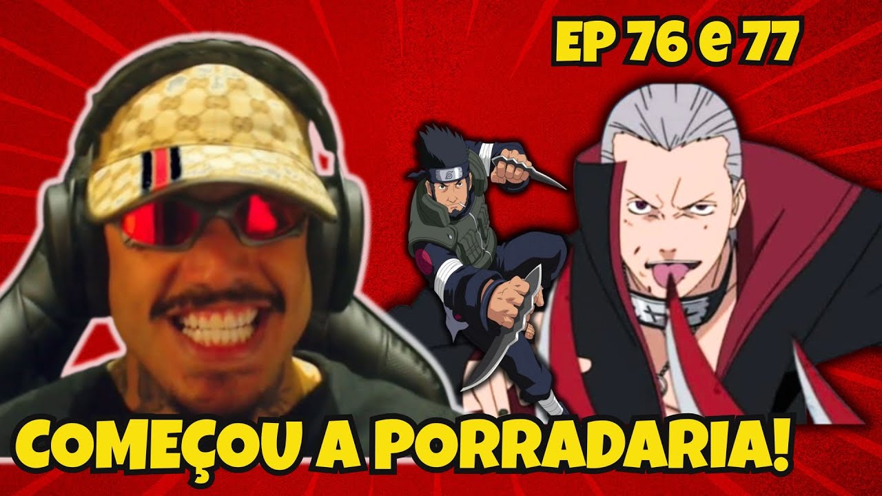 ASUMA vs HIDAN! Episódios 76 e 77 - SNOPEY assistindo NARUTO SHIPPUDEN - YouTube