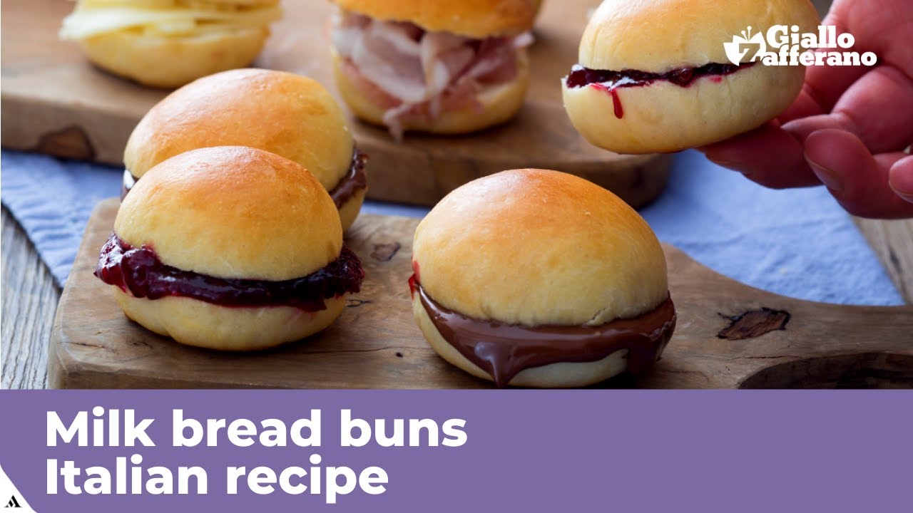 MILK BREAD BUNS - Italian Recipe - YouTube