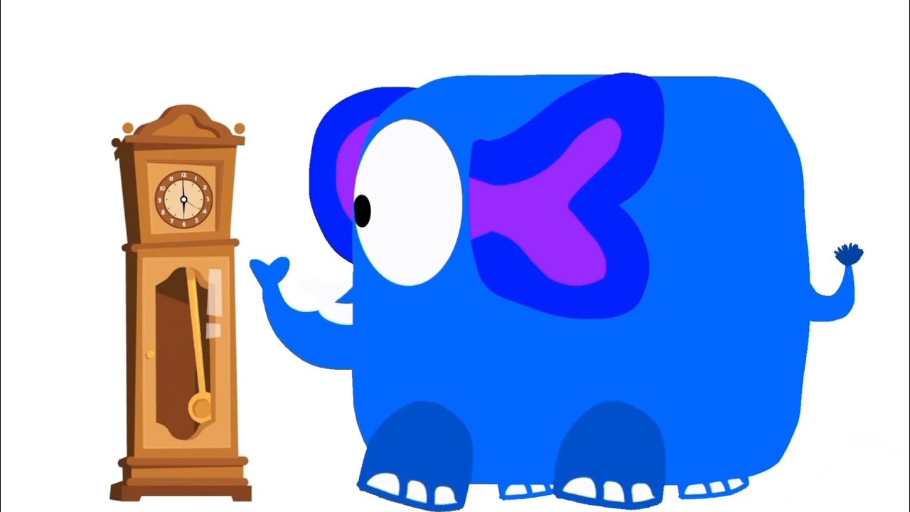 hickory dickory dock the blue elephant - YouTube
