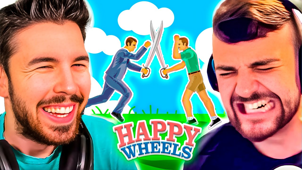 WILLYREX vs DANIREP en HAPPY WHEELS - YouTube