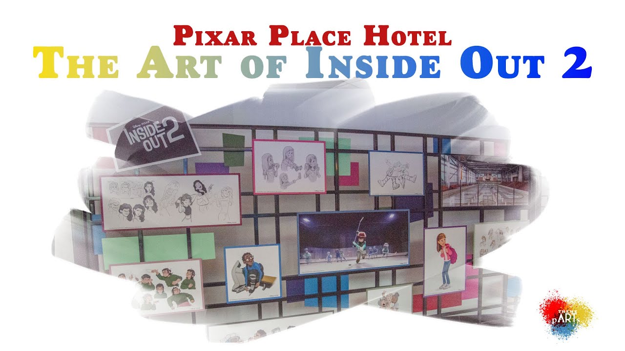 The Art of Inside Out 2 at Pixar Place Hotel - YouTube