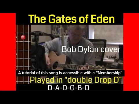 "The Gates Of Eden" - Bob Dylan | Cover by Jens Stage - YouTube