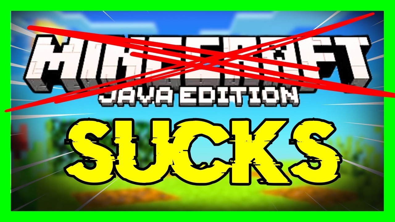 I Tried Java Minecraft And Instantly Regretted It - YouTube