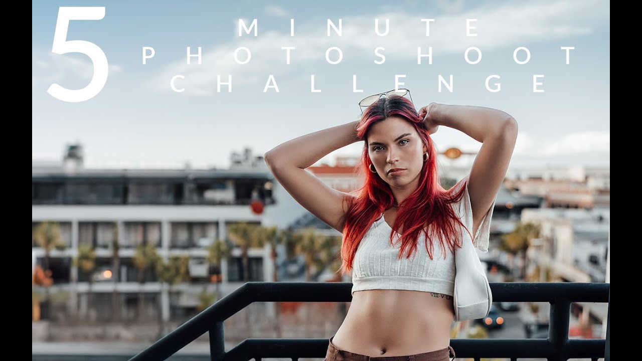 5 minute photoshoot challenge with Timara - YouTube