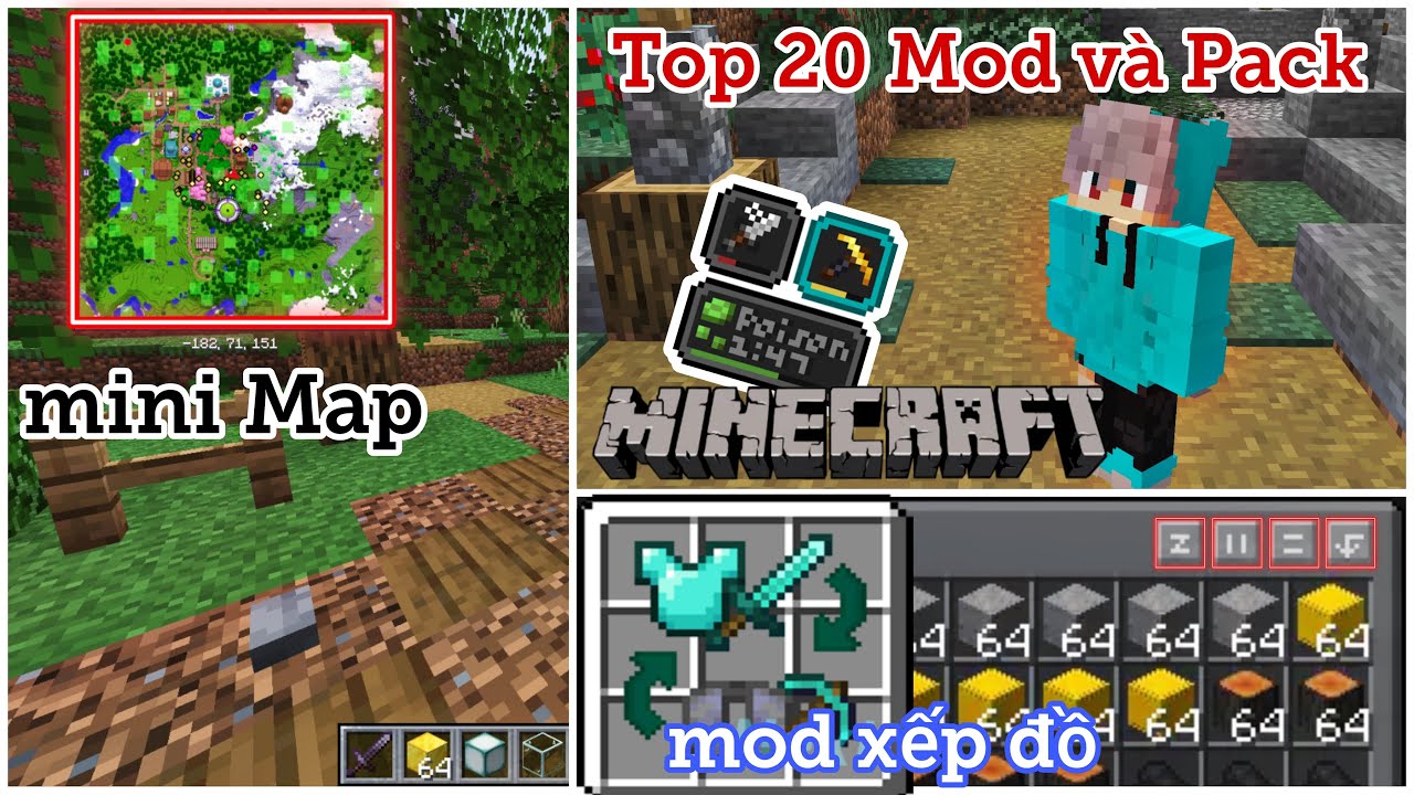 Tổng hợp 20 Pack & MOD Fabric Minecraft 1.21 - YouTube