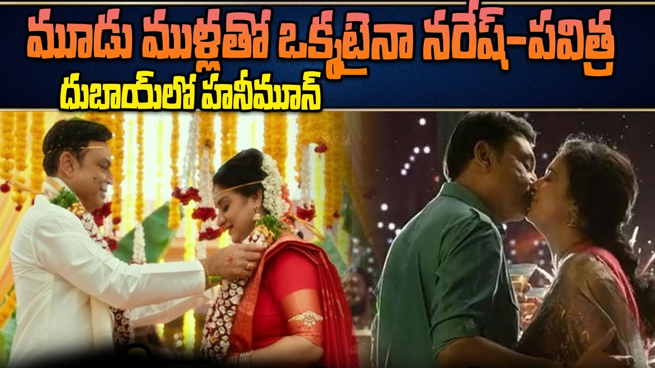 Naresh - Pavitra Lokesh Wedding Video | Naresh & Pavitra Marriage ...