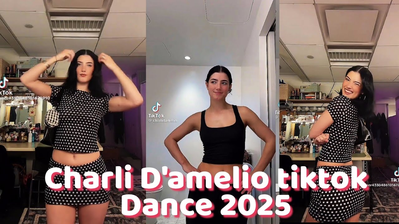Charli d'amelio tiktok dance compilation videos 2025 - YouTube
