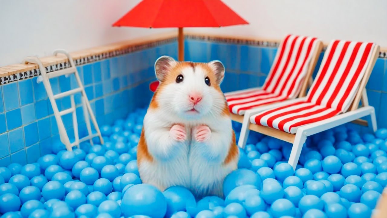 Hamster Escape From The Ball Pool Maze and Rainbow Pop It Maze ...
