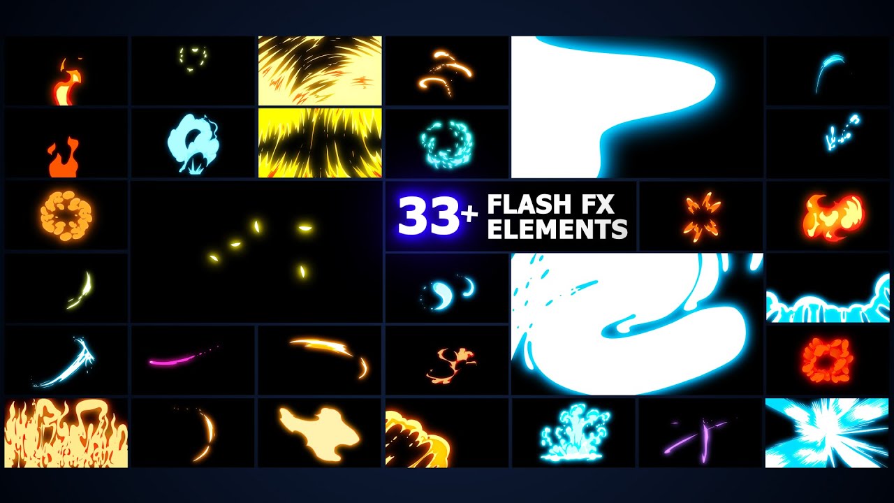 Flash FX Elements Pack Unity - YouTube