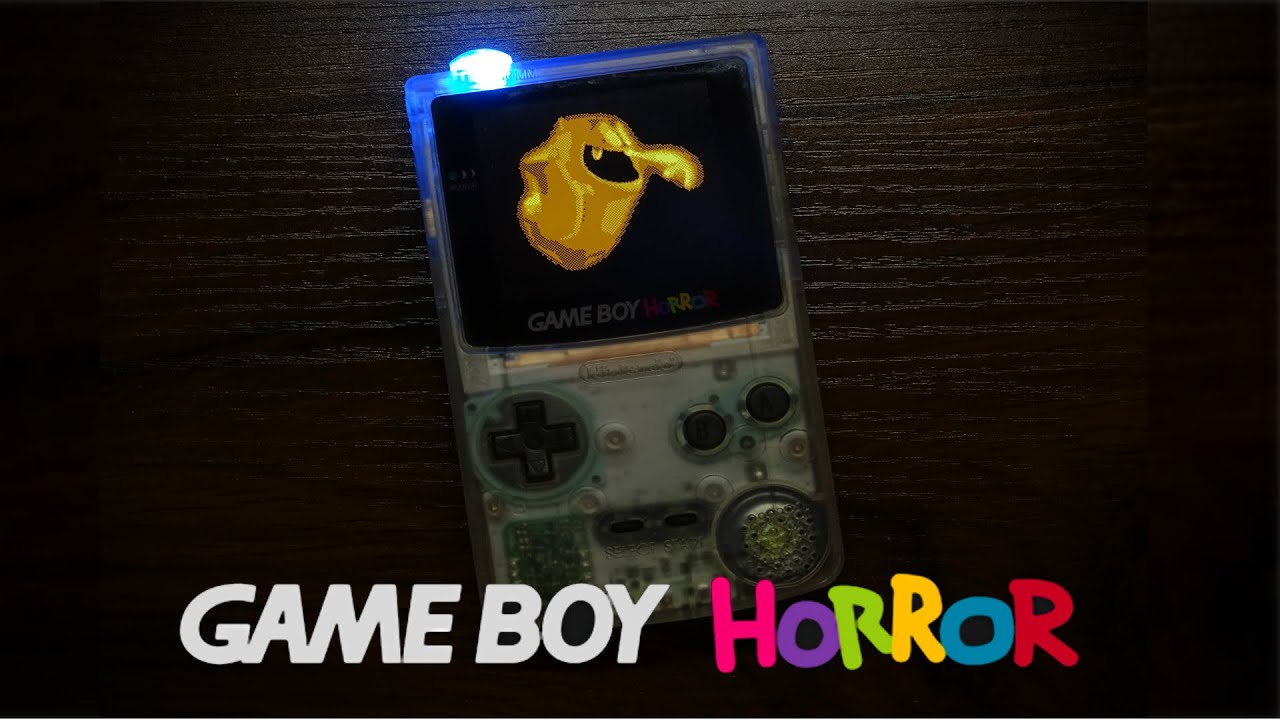 The Gameboy Horror - A True to Life Recreation - YouTube