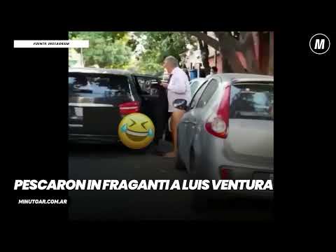 - Minuto Argentina Pillaron a Luis Ventura en calzoncillos en plena vía pública