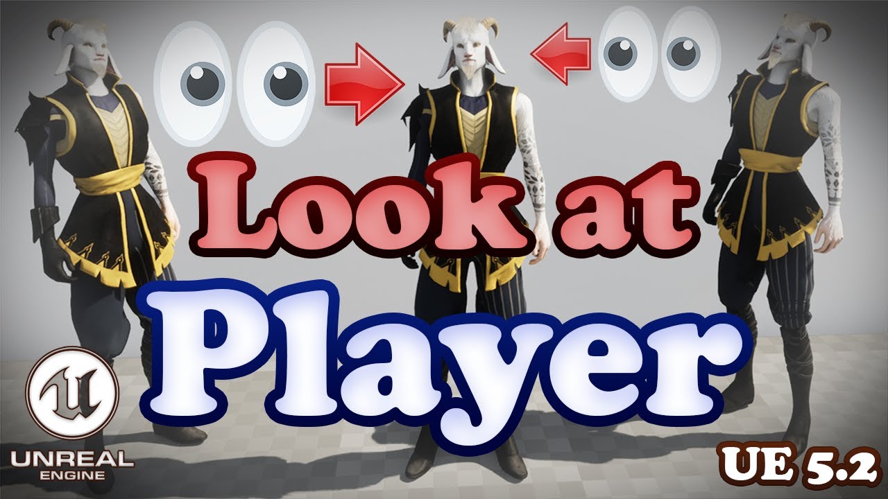Look at Player Tutorial - Unreal Engine 5.2 - YouTube