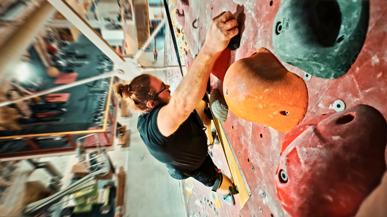 I’ve never been this scared - Climbing VERY high with a rope - YouTube