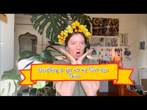 My First Ren Faire 🧚 // trinket trading and haul // - YouTube