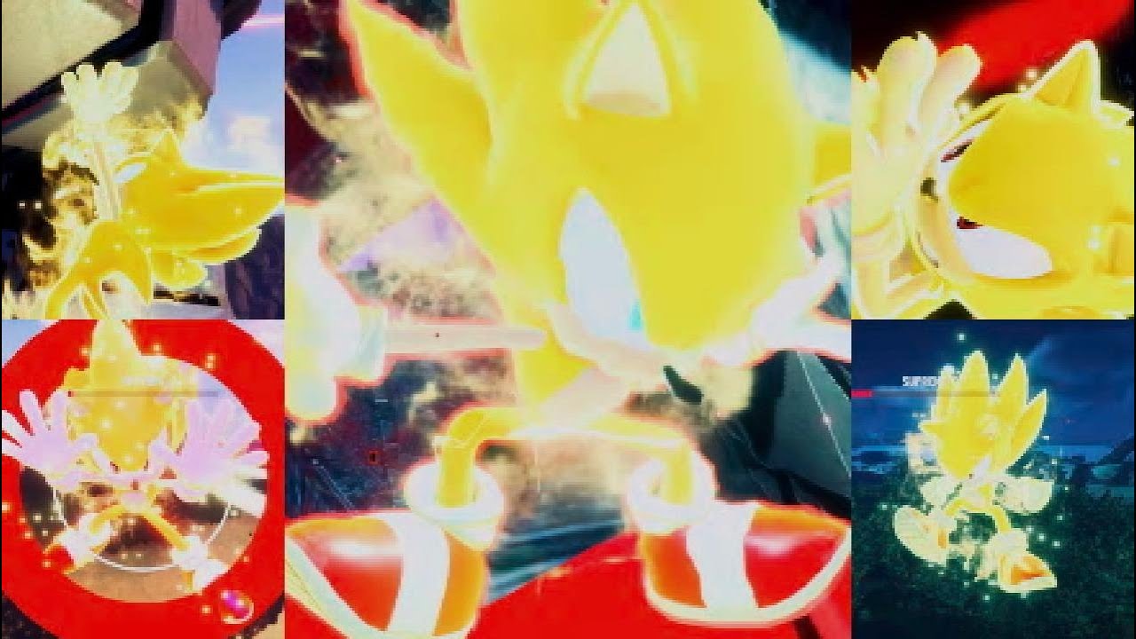 Sonic Frontiers Super Sonic all QTE Fails and Deaths + Final Horizon ...