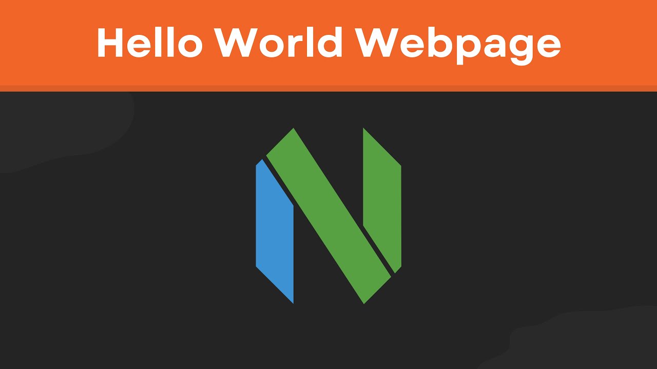 Programming a HelloWorld WebPage with NeoVim ASMR #neovim #html #css ...