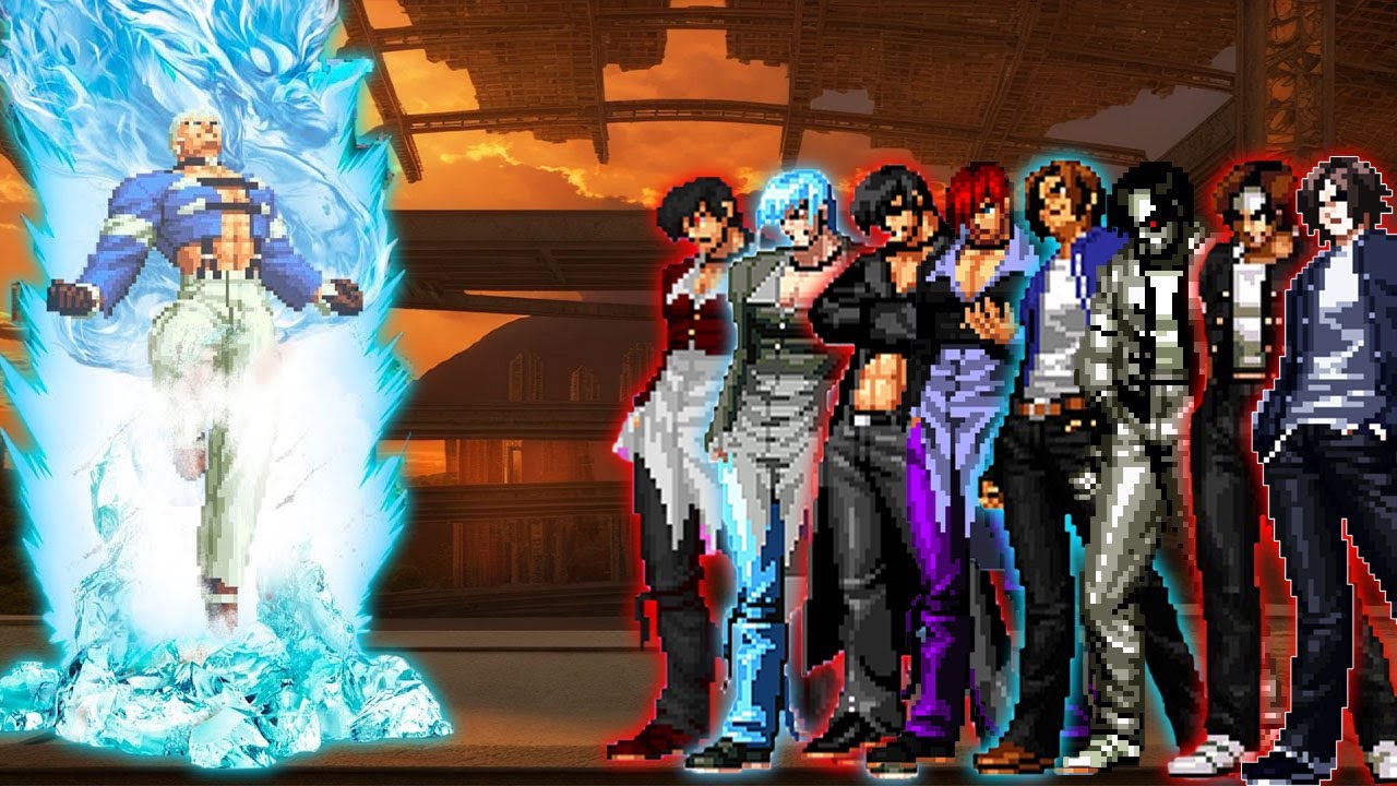 [Mugen KOF] Frozen Yashiro Nanakase Vs Kyo kusanagi, Super Orochi Iori ...