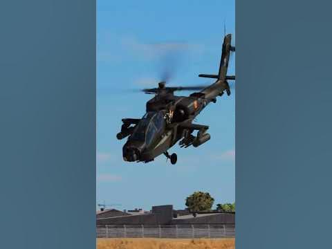 Doing a 360° spin in the Apache - YouTube