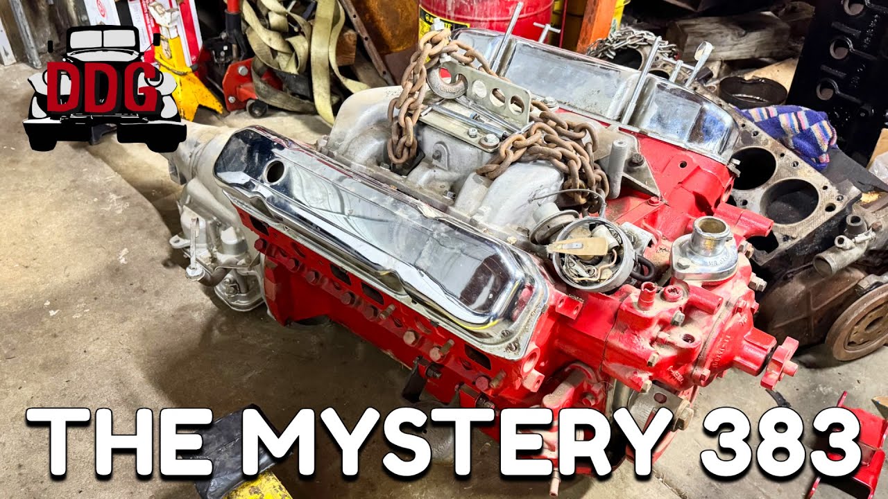 Budget Rebuild Gone Wrong - Dusty Mopar 383 Big Block Teardown ...