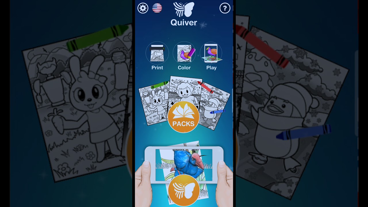 Augmented Reality by Using Quiver App - YouTube