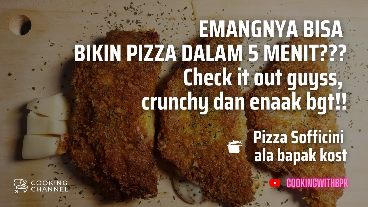 BIKIN PIZZA SENDIRI DIKOSAN?EMG BISA??CHECK IT OUT GUYSS.. PIZZA ...