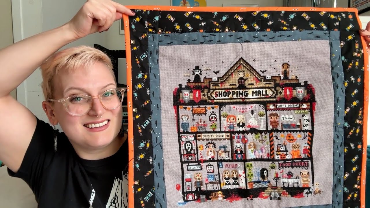 Flosstube #43 - Sampler September + A New FFO! - YouTube