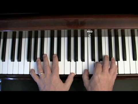 Danny Boy - Easy sing and play piano lesson - YouTube