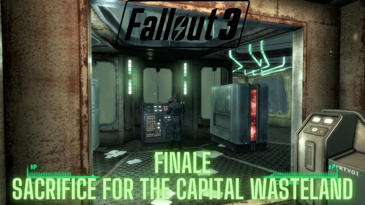 Fallout 3 (Steam) - Finale - SACRIFICE FOR THE CAPITAL WASTELAND ...