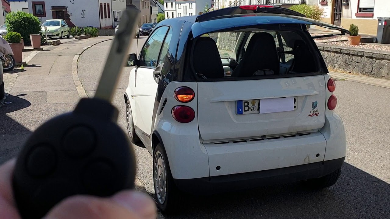 Smart 451 fortwo coupe automatik Heckklappe / lift automatic back ...