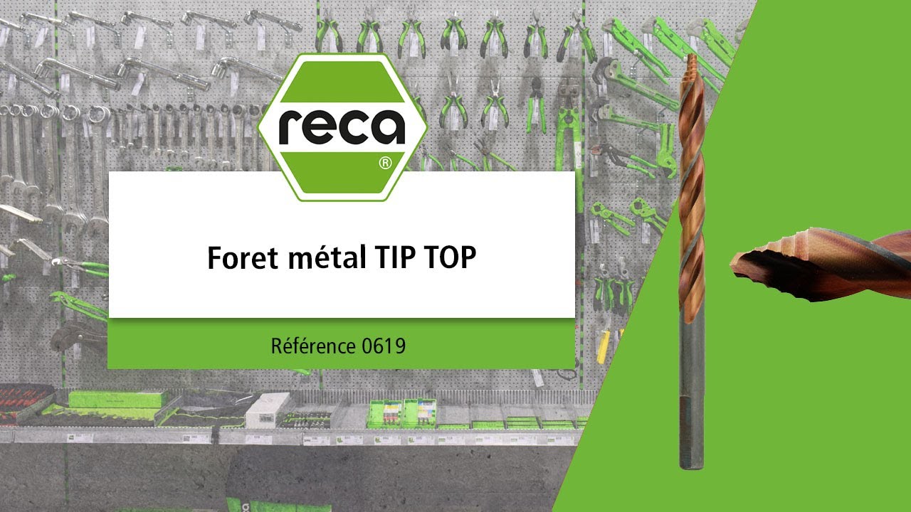 0619 Foret métal Tip Top - YouTube