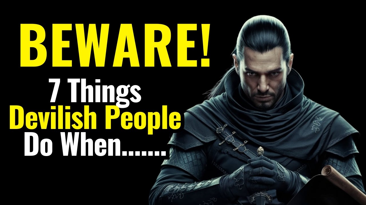 7 Things Devilish People Do When You See Through Them Stoicism Life ...