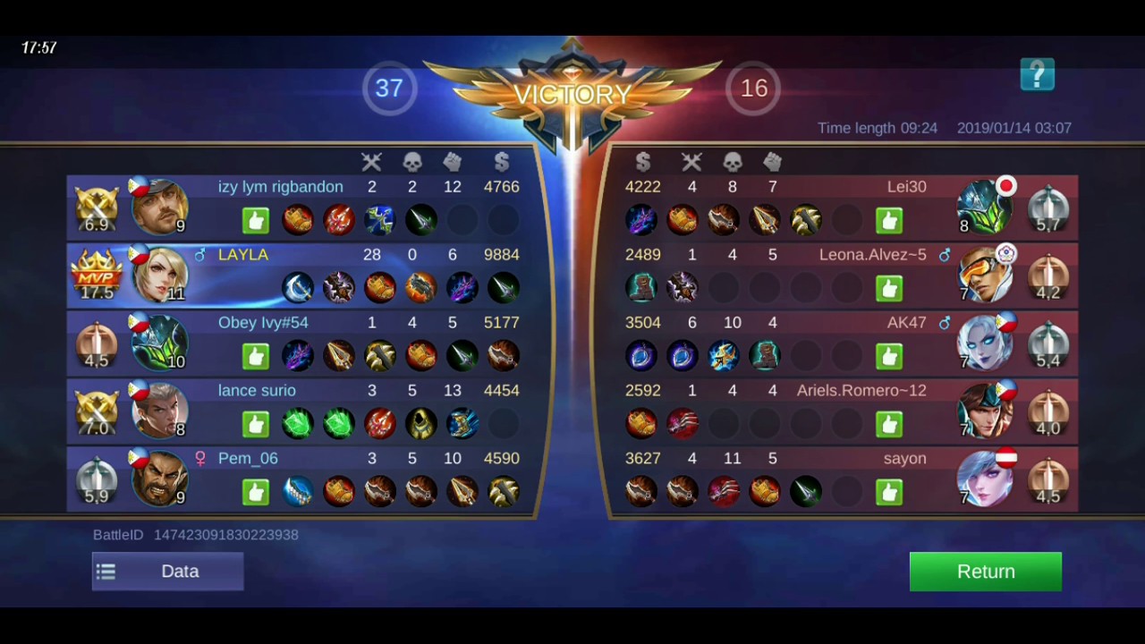 Easy 30 KDA mobile legends bang bang tutorial pro layla troll build ...