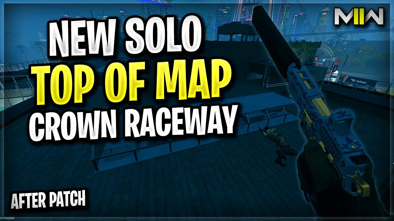 Modern Warfare 2: *NEW* Solo After Patch Online Top Of Map On "Crown ...