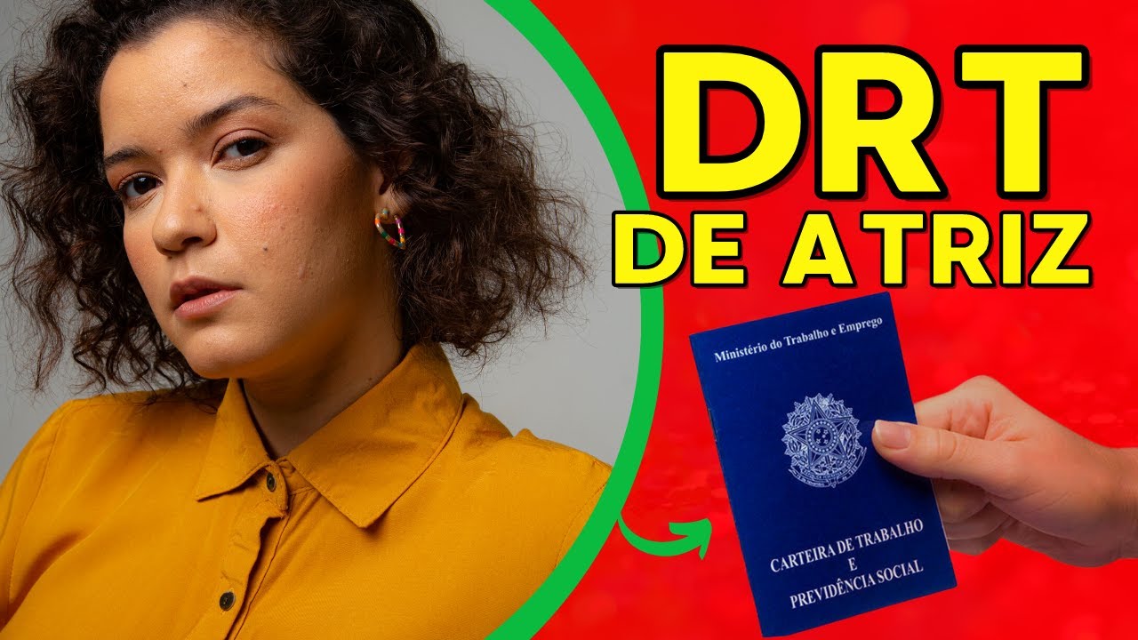 DRT é muito importante para atores. Você sabe o por que? - YouTube