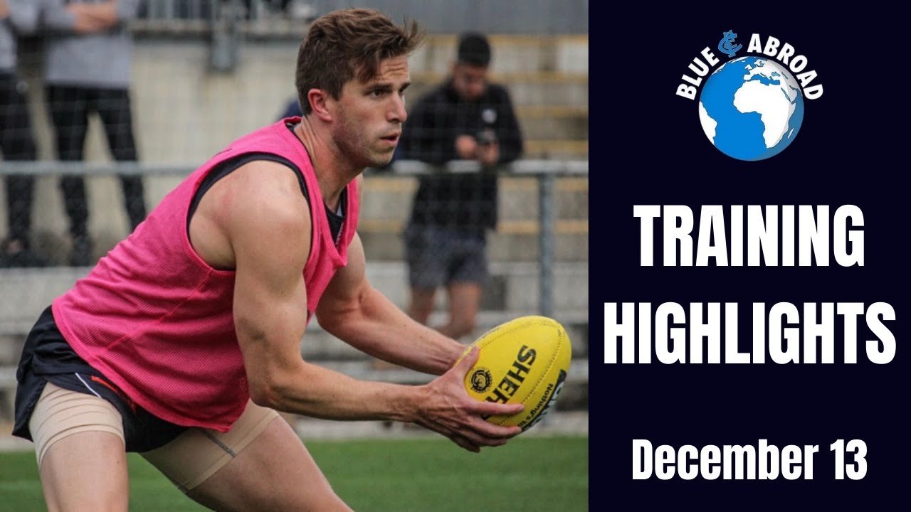 Carlton Open Training 13th December (Full Training) - YouTube