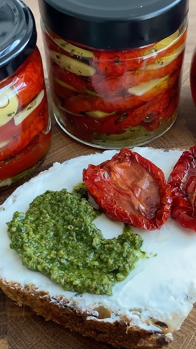 ВЯЛЕНЫЕ помидоры СВЕДУТ С УМА любого! Вкуснее,чем в МАГАЗИНЕ! #рек # ...