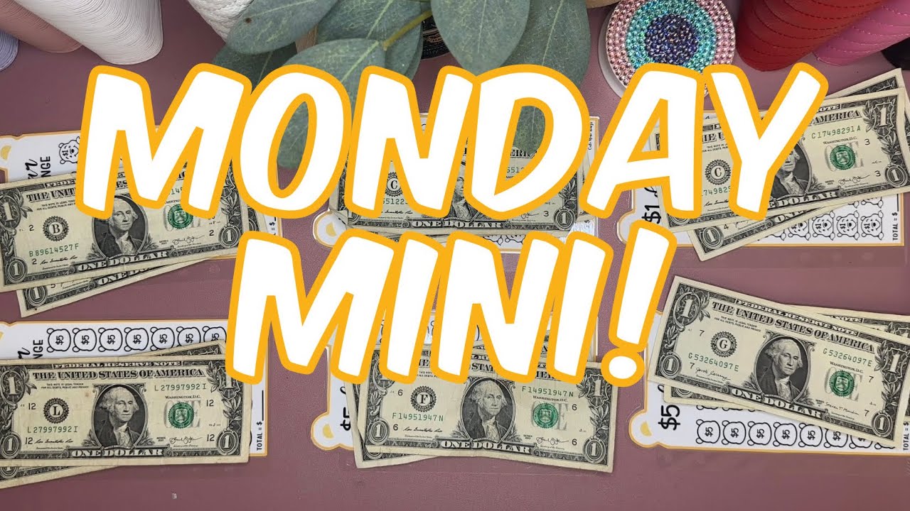 💛💛MINI MONDAY !!!! | SAVINGS CHALLENGES💛💛 - YouTube